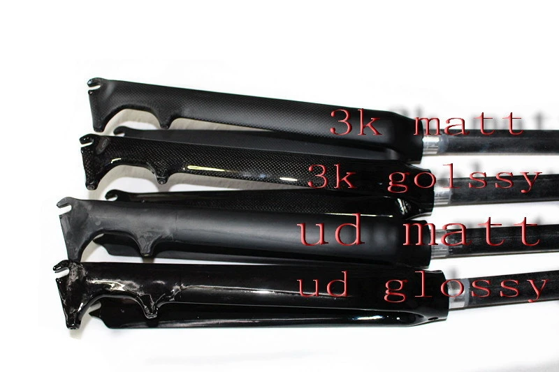 BALUGOE New 700CC Bicycle Front Fork Carbon Fiber Bicycle Front Fork ...