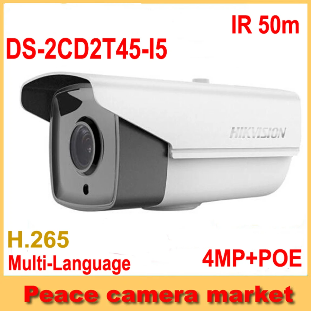 Aliexpress.com : Buy Hikvision POE camera ip 4MP DS 2CD2T45 I5 H265 ...
