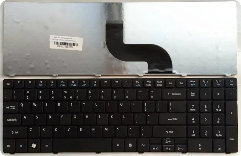 Teclado para ordenador portátil, accesorio para Gateway NV59C NEW90 ...