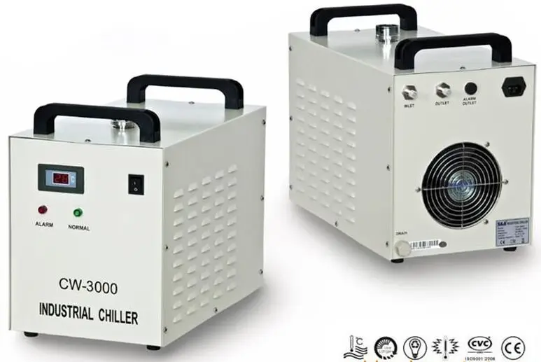 3pcs/set Long Lifespan 60w laser tube 1200*60mm+60w power supply+CW3000 ...