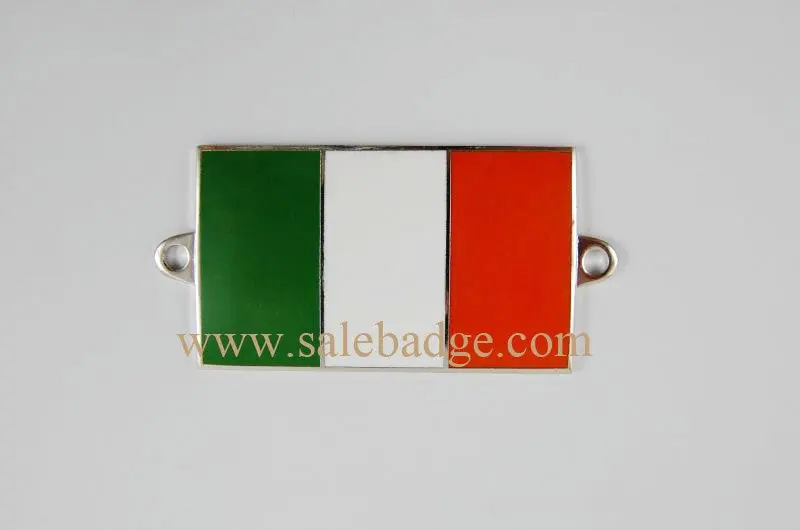 Professional customized Italy flag metal pin badge-in Pins & Badges ...