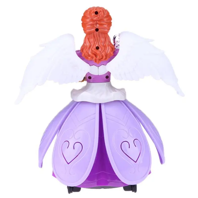 Electric Rotating Princess Dolls Girls Light Musical Dancing Doll Toy ...
