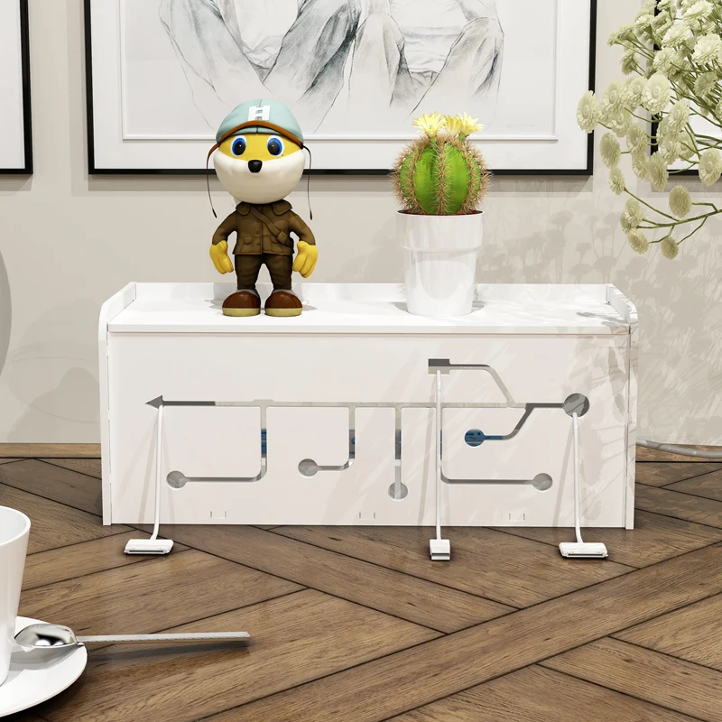 Pvc Material Wire Storage Box Cable Manager Organizer Box Power Line ...