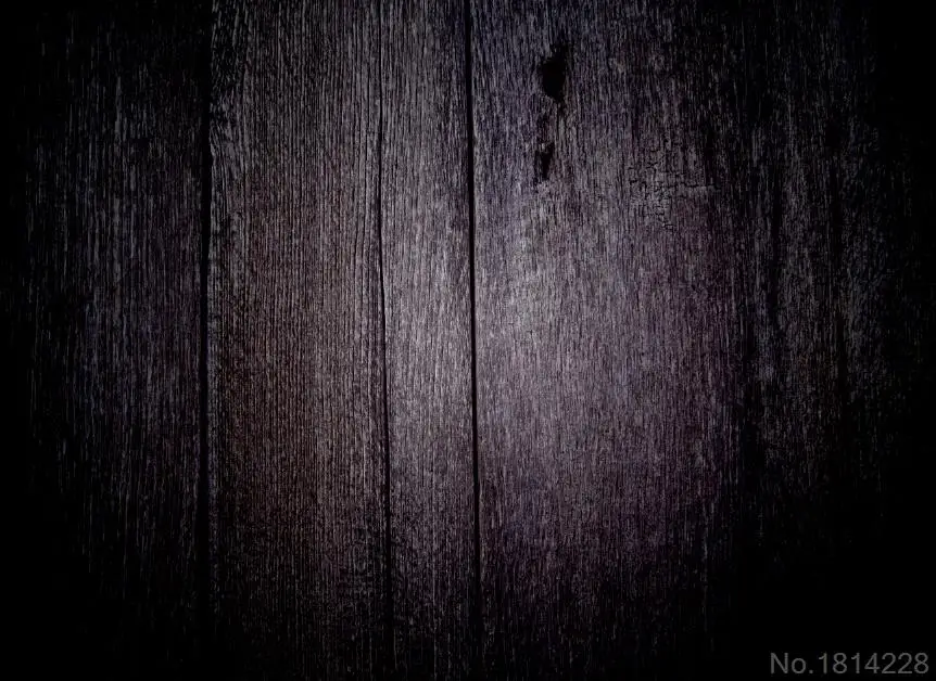 3x5FT Black Matte Texture Wooden Planks Boards Blocks Wall Custom ...