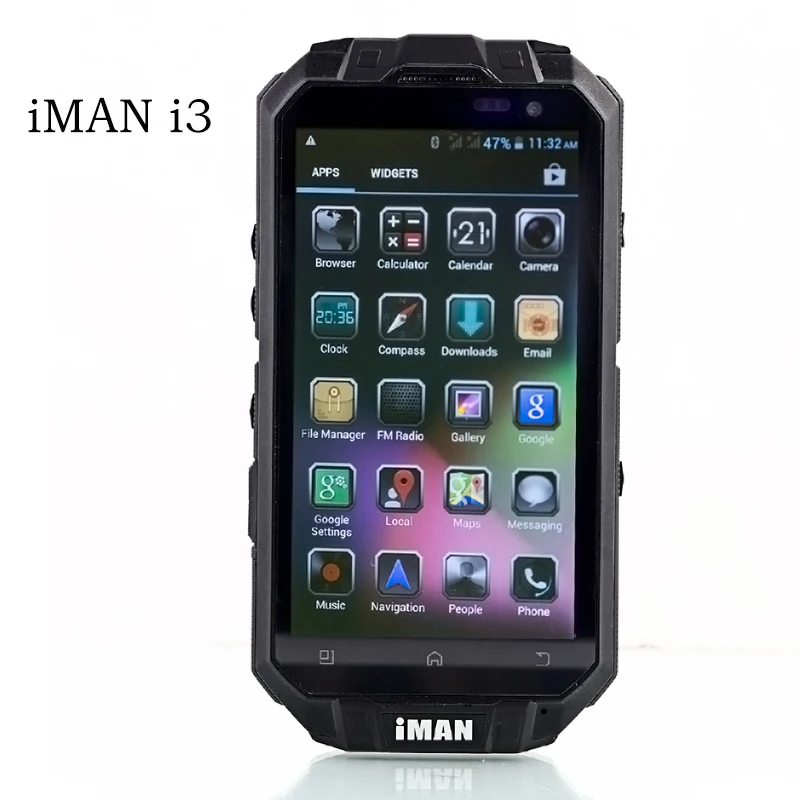 iMAN i3 cell phone Rugged Smartphone Quad Core CPU, IP68 Waterproof ...