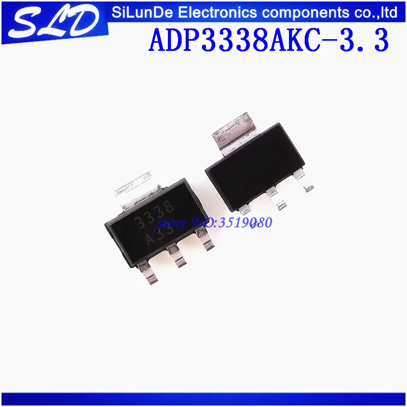 Free Shipping 10pcs/lot ADP3338AKC-3.3 ADP3338 3338 A33 sot223 new and ...