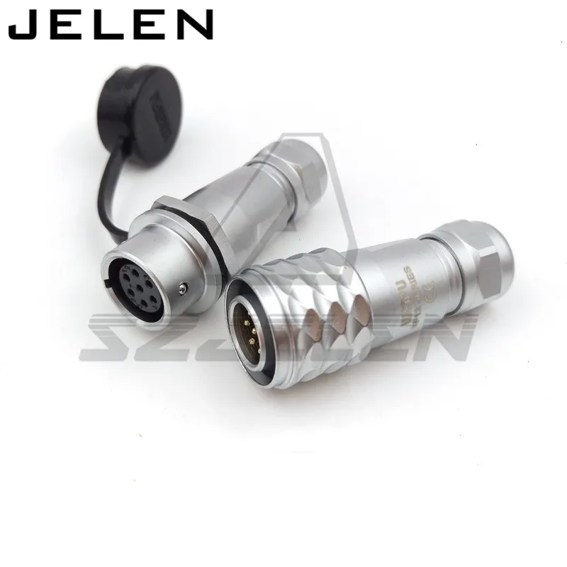 WEIPU SF12 series 7pin waterproof connector , IP67, M12 plug and socket ...