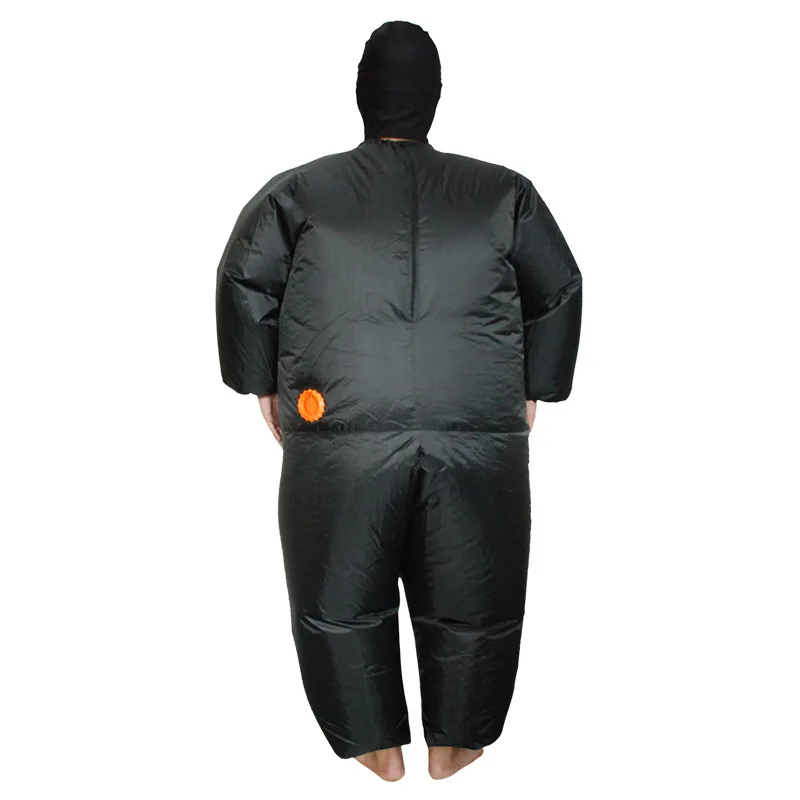 Centuryestar Skeleton Ghost Inflatable Costume Adult Funny Blow Up Suit ...