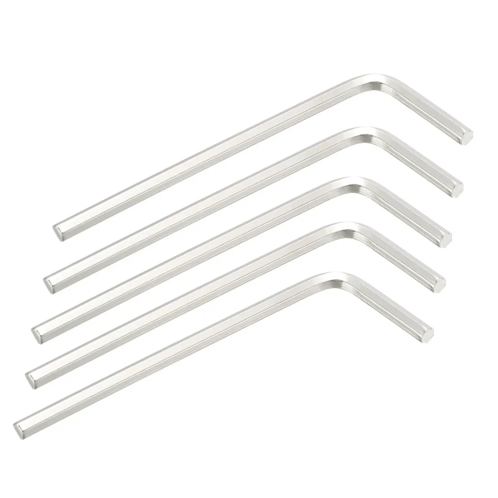 Hot Selling 5pcs 47 x 17 x 2mm L Shape Inner Hexagonal Spanner Flat End ...