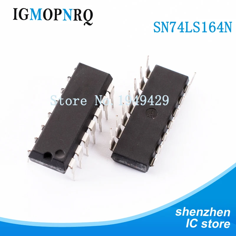 Free Shipping 10pcs/lot 74LS164 = SN74LS164N eight serial into parallel ...