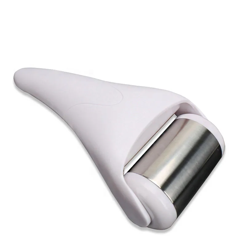 Cold Stainless Head therapy Calm Skin Cool Ice Roller Face Body Facial ...