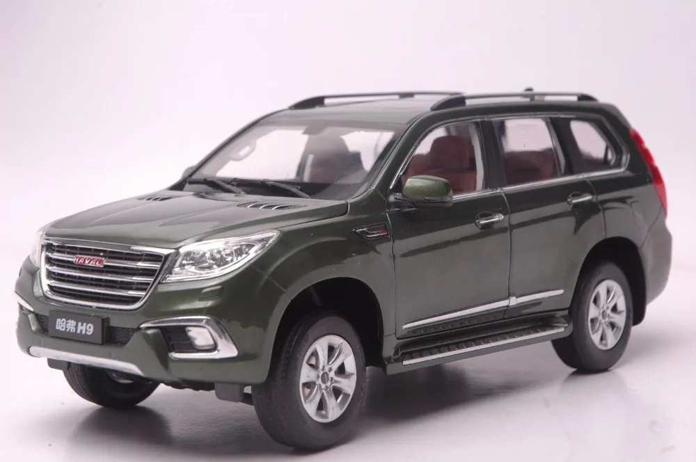 1:18 Diecast Model for Great Wall Haval H9 Green SUV Alloy Toy Car ...