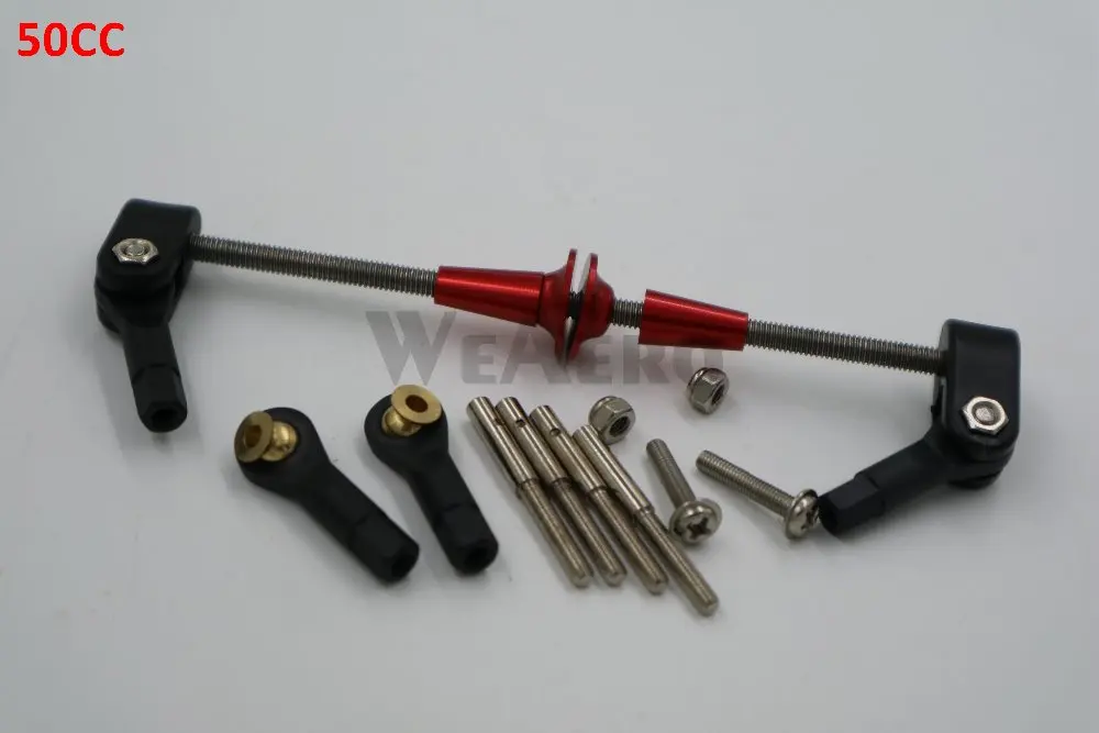 Aluminum-Control-Horn-Assembly-for-Rudder-50CC-RC-Airplane-D4-x-L110mm ...