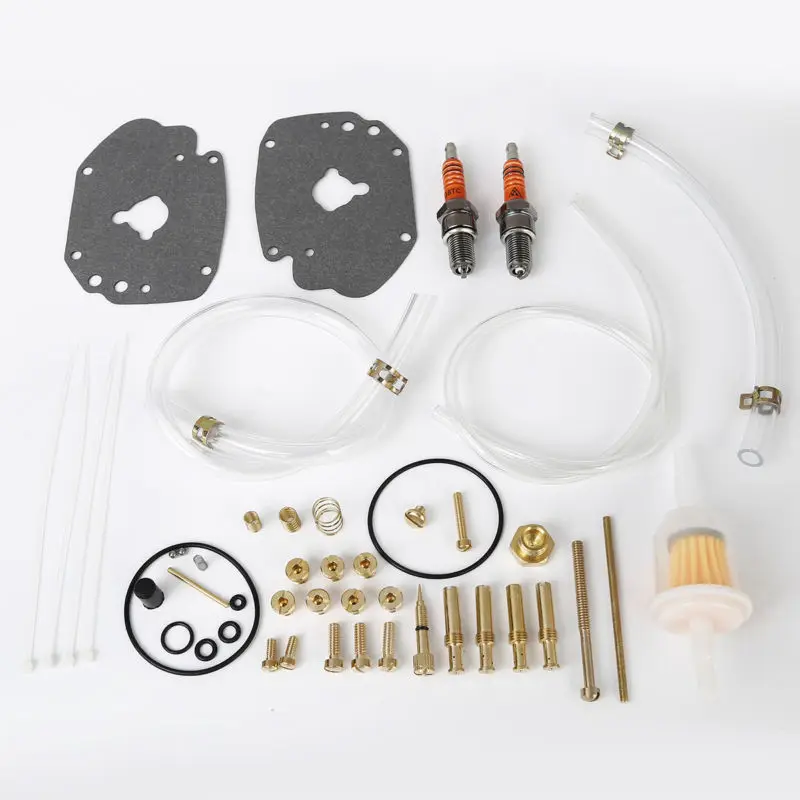 Tcmt Carburetor Rebuild Kit Bellows Seal Throttle Shaft Spring For ...