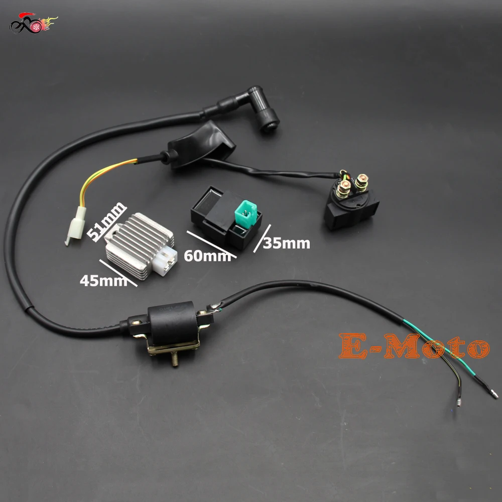 Regulator-Rectifier-Relay-Ignition-Coil-CDI-Kit-for-Chinese-ATV-Quad ...