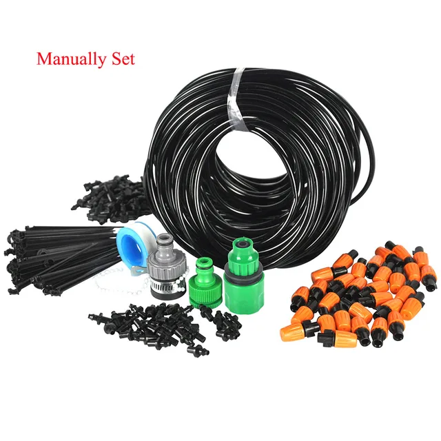 25M Automatic Water Timer Valve Smart Controller Garden Watering DIY ...