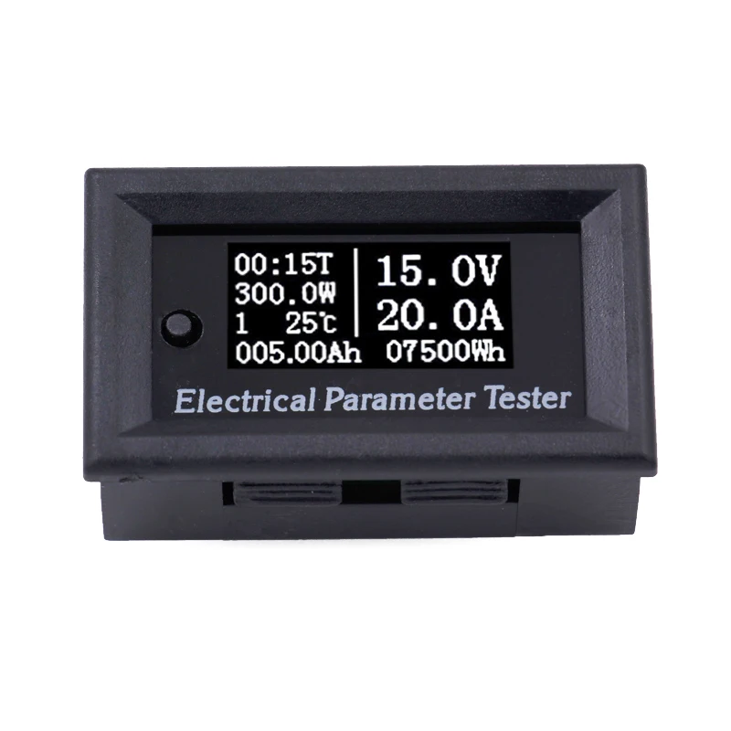 5pcs100V 50A 7 in 1 Electrical Parameter OLED Power Meter digital ...