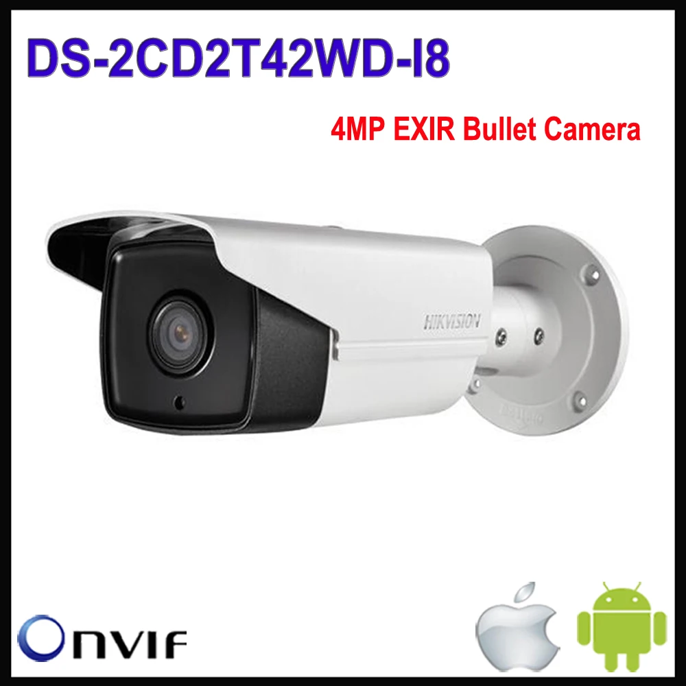 Hikvision 4MP EXIR IP Camera Outdoor Bullet Security IP Network Camera ...