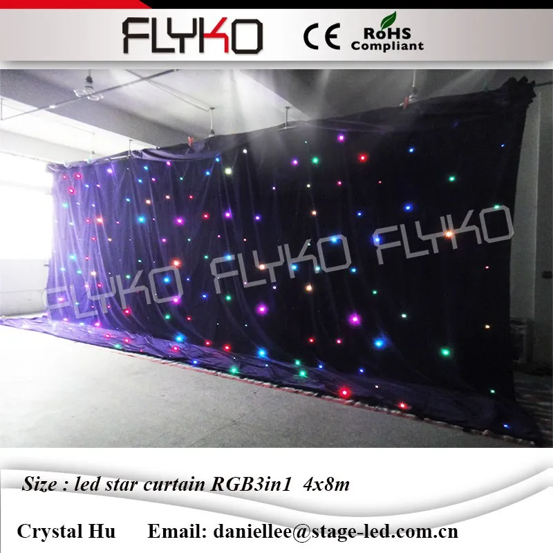 Aliexpress.com : Buy RGB3in1 Color LED Star Cloth Super Deal Customize ...