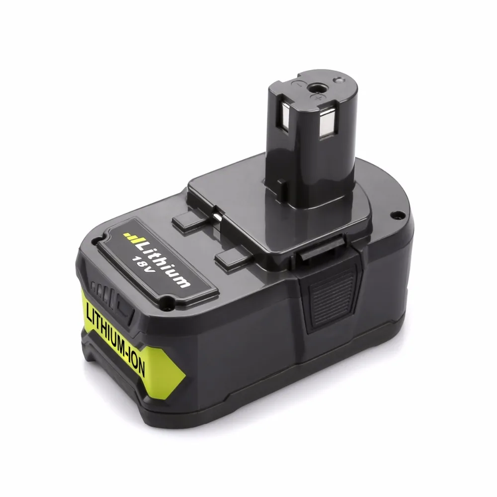 For Ryobi 18V 4000mAh P108 RB18L40 Lithium Ion Rechargeable Battery ...