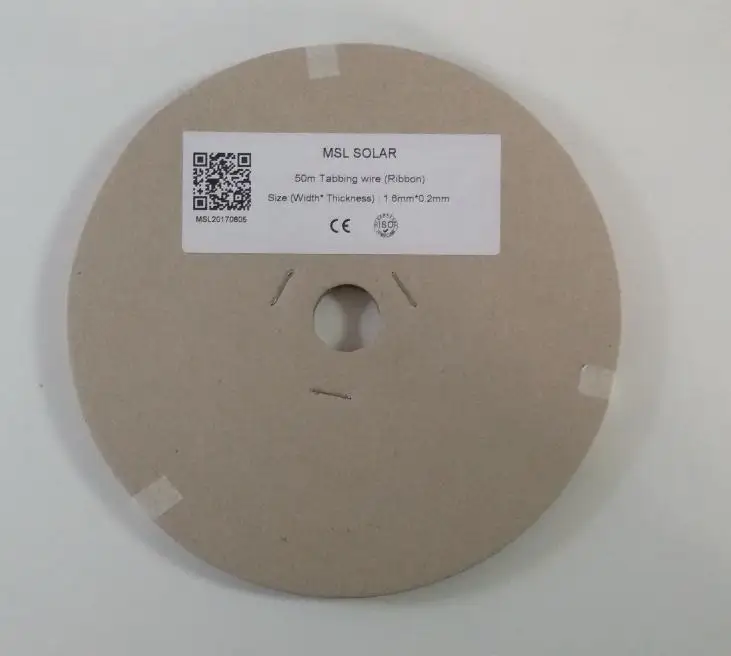 Solar cell tabbing wire ,Tin coated copper strip for solar cell welding ...