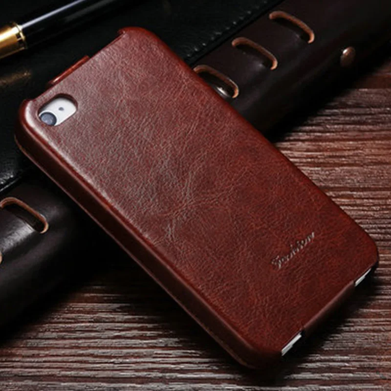 Купить Flip чехол для iPhone 4 и 4S искусственная клетку чехол телефона ...