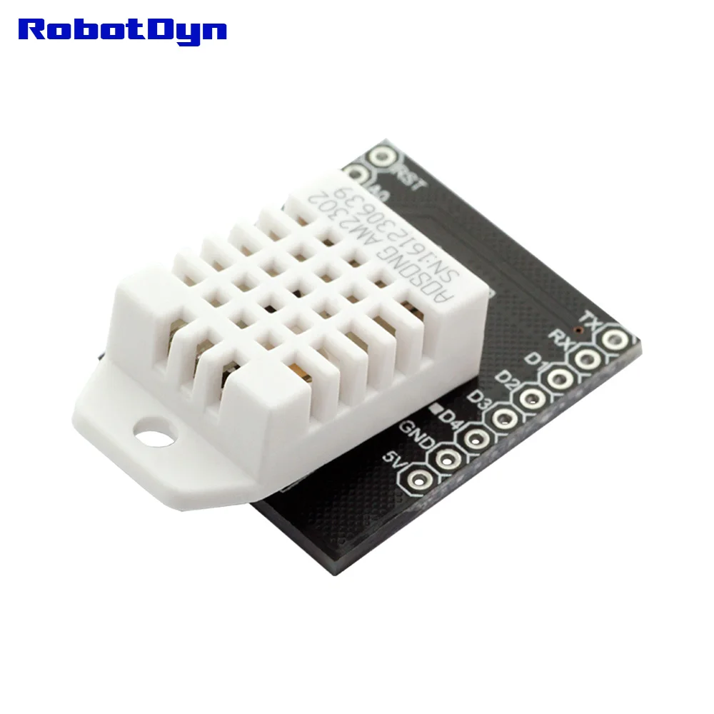 DHT22 Temperature and Humidity sensor Shield for Wifi D1 mini, with pin ...