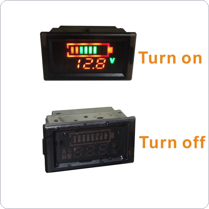 12 V Lead-Acid Lithium Battery Indicator LED Water-Resistant LED ...