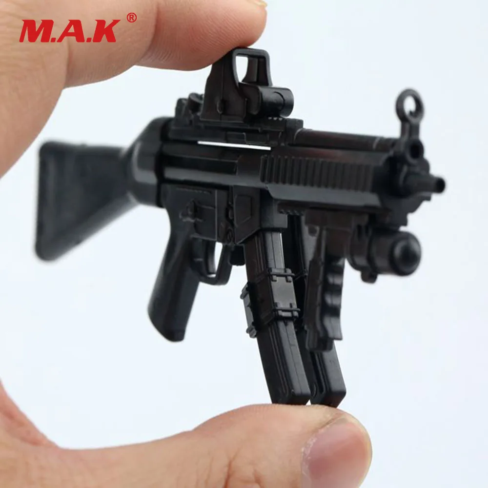 1:6 Figure Accessory 4D Assembled MP5 MP5SD5 Submachine Gun Model with ...