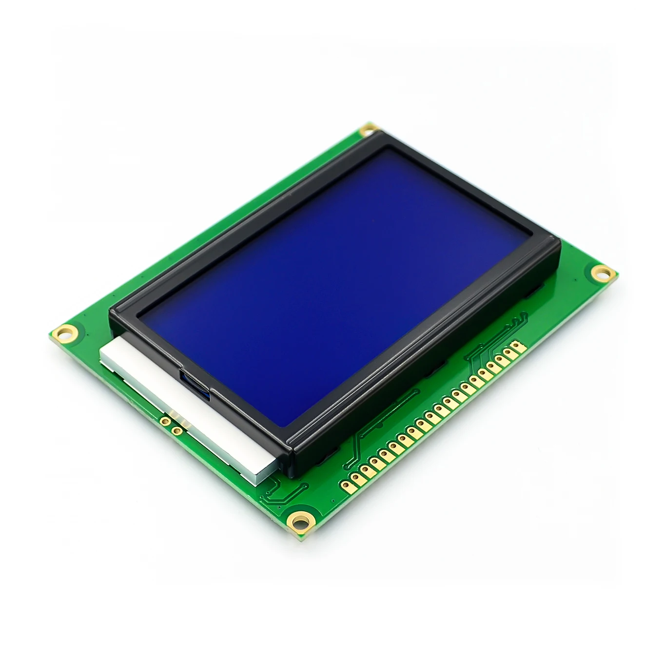 LCD Board Yellow Green Screen 12864 128X64 5V blue screen display ...