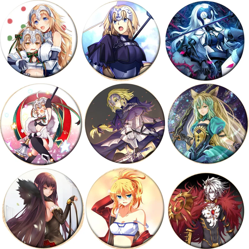 Fate/Grand Order Cosplay Badge (20 Types)