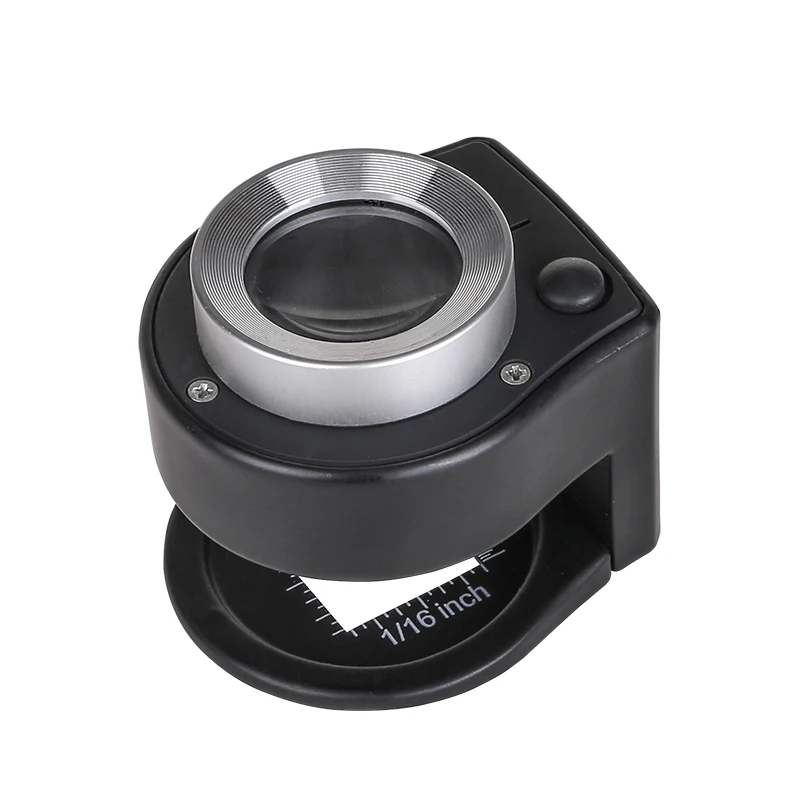 30X-Scale-Magnifier-Metal-Fabric-Textile-Printing-Grid-See-Pigeon-Eye ...