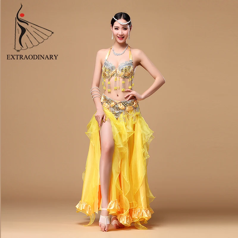 Belly Dance Costumes Set Women Dancewear Professional Oriental Dance