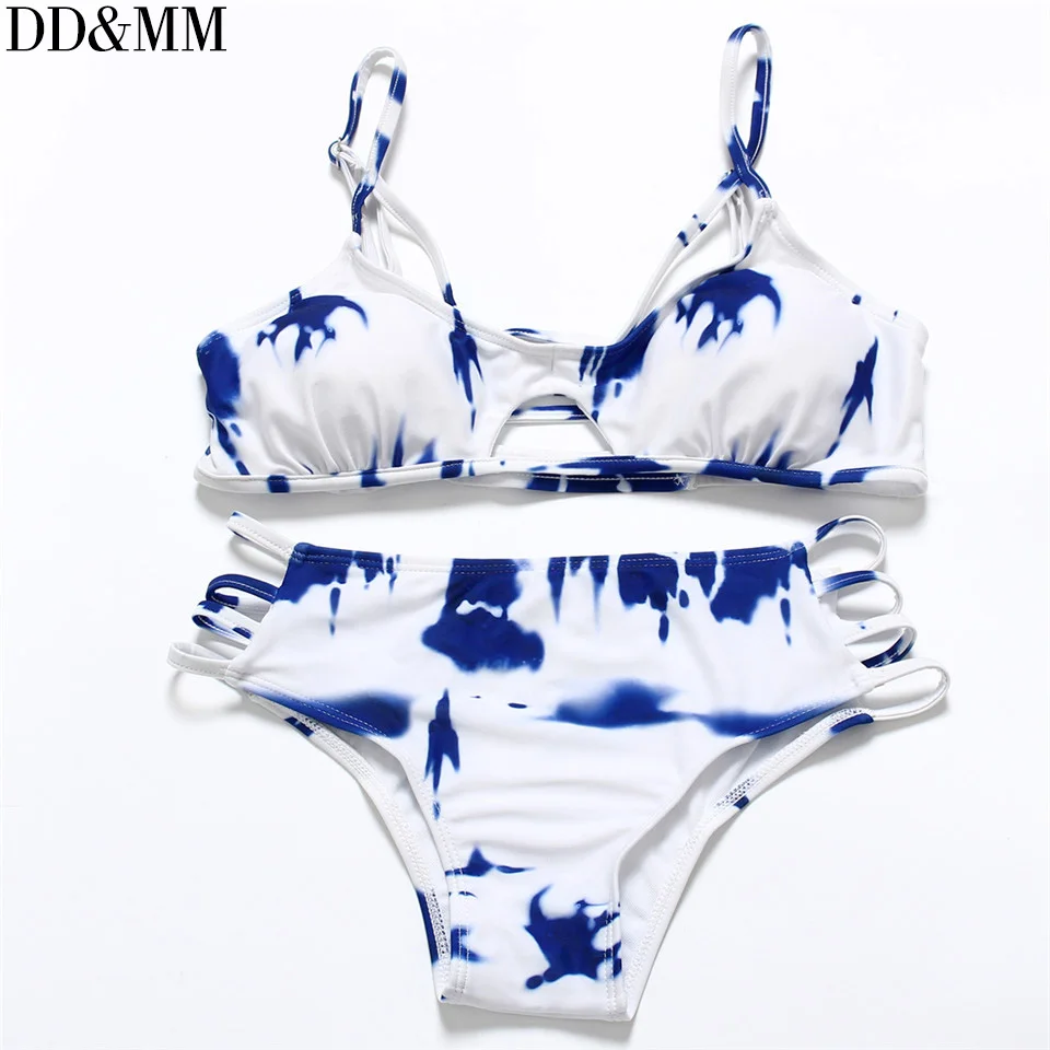 DD&MM brand push up bikini 2017 women swimwear low waist swimsuit ...