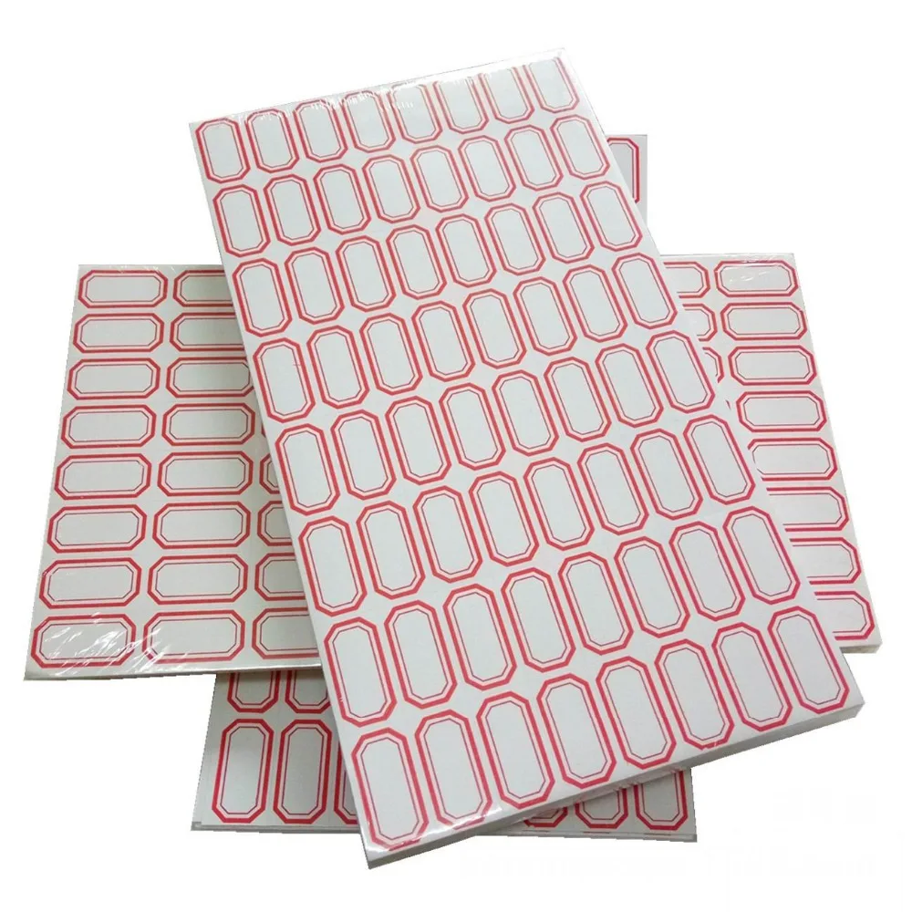 10x Self adhesive label stickers office use non drying label sticker ...