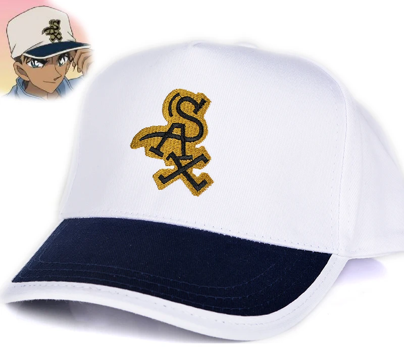 Detective Conan Hattori Heiji Cosplay Snapback Hat 100% Cotton Baseball ...