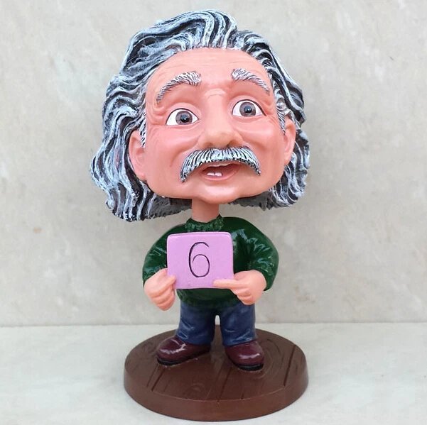 Resin crafts Einstein Bobble Head Famous People Bobblehead Souvenir ...