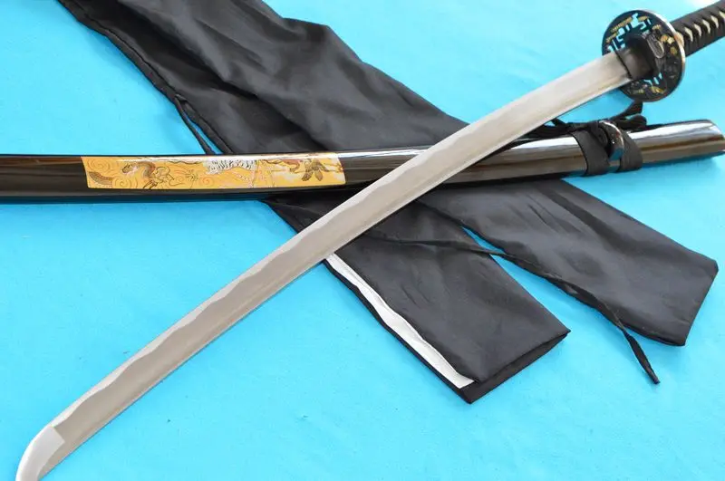 New Handmade Japanese Samurai Sword Katana Damascus Steel Blade ...