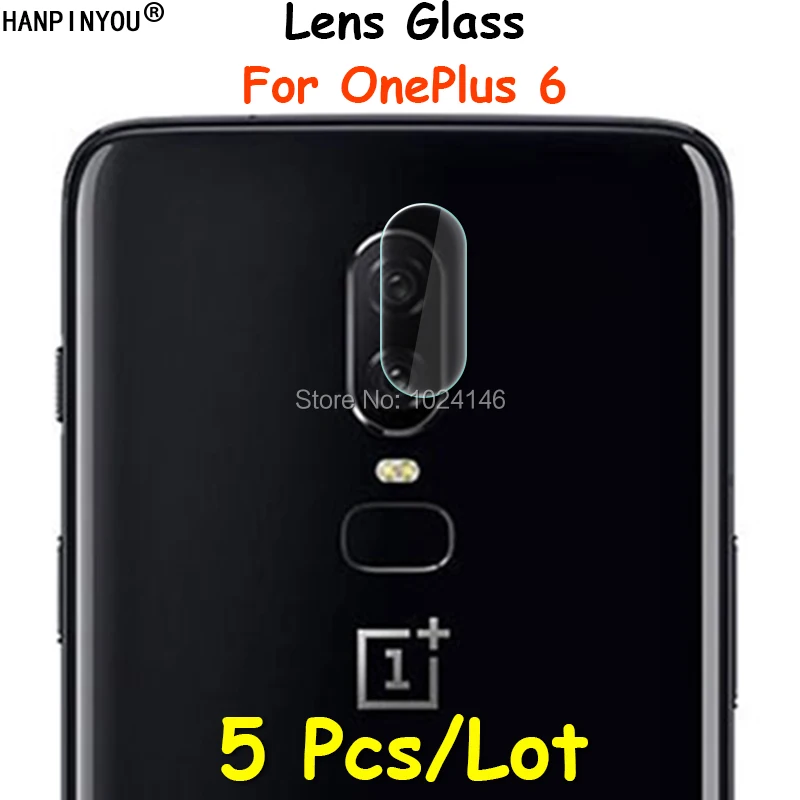 5 Pcs/lot For Oneplus 6 A6000 1+ 6 6.28" Ultra Thin Clear Back Camera ...
