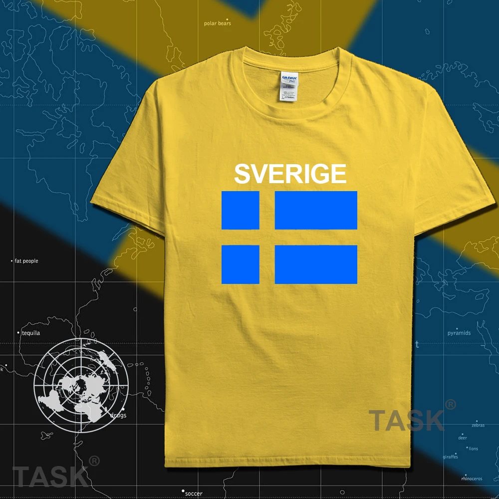 Sweden Sverige mens t shirts Swedish Swede fans socceres jerseys ...