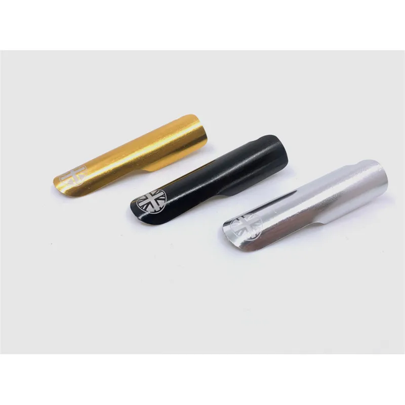 Folding bicycle rear fork protection sticker aluminum chain stopper for ...