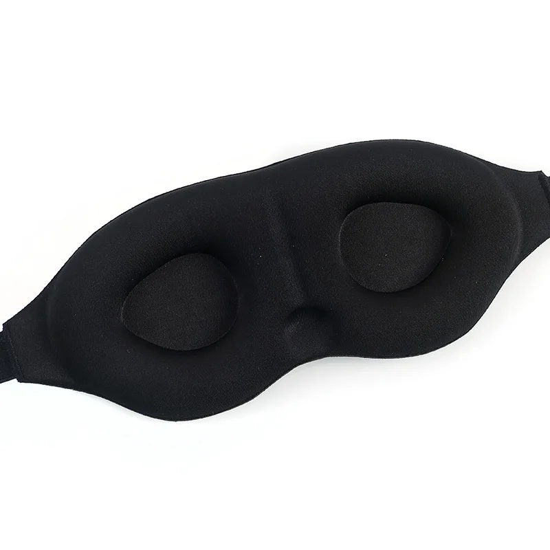 Eyeshade Travel Sleep Eye Mask 3D Memory Foam Padded Shade Cover ...