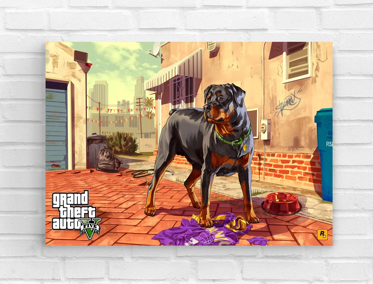 Grand Theft Auto V Art Silk Print Fabric Poster Game Hot GTA 5 Images ...