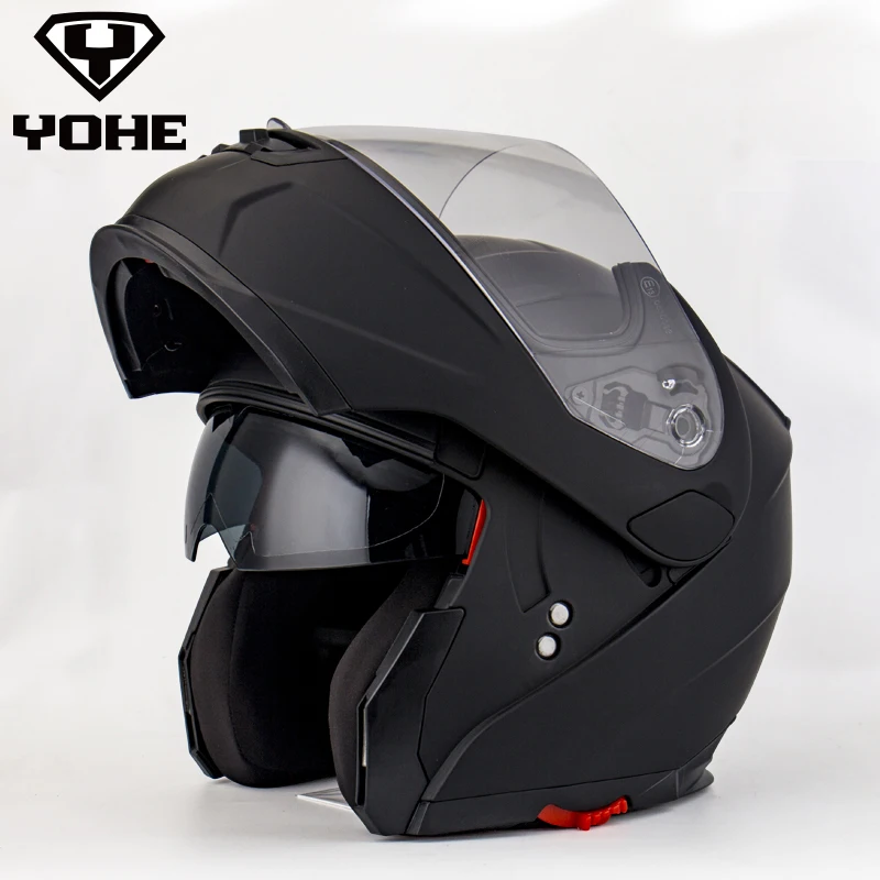 YOHE YH FF 958 Helmet ECE Flip Up Motorcycle Helmet Motocicleta Casco ...