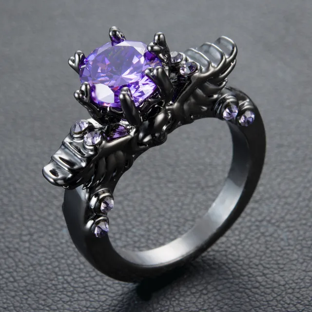 Gothic style wedding rings 60 photos - Vianawedding.com