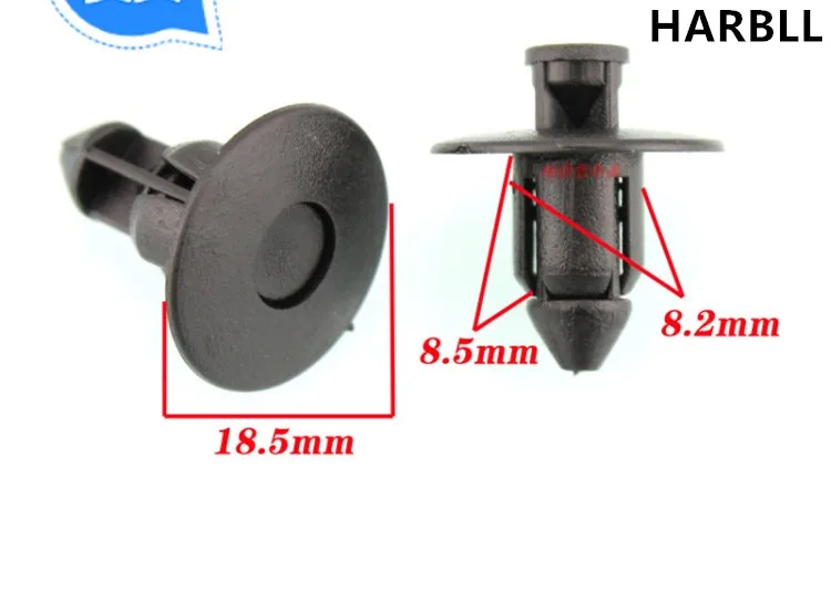 HARBLL 10pcs Automotive interior door panels lined with decorative ...