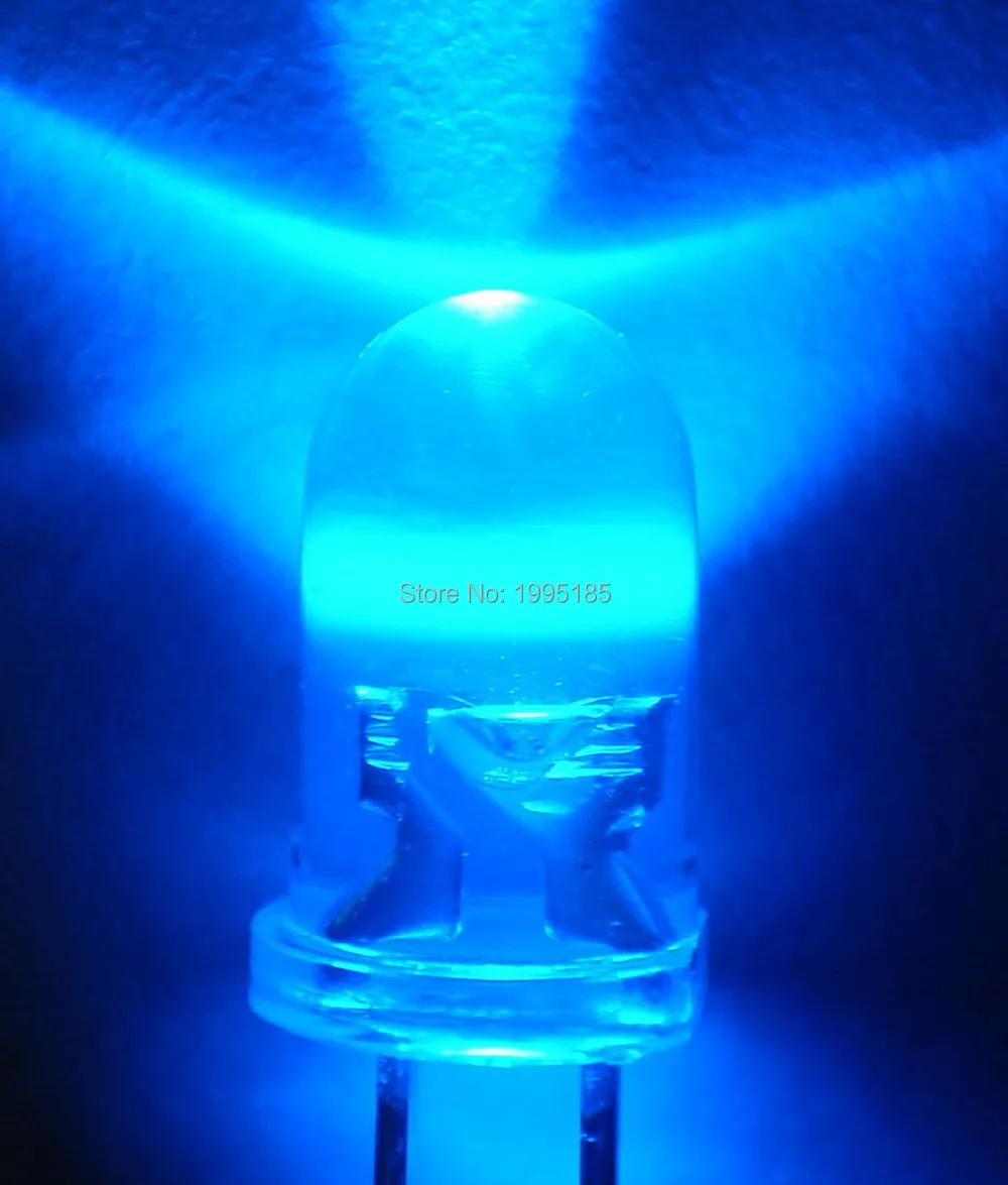 Bombillas-de-luz-led-azul-de-5mm-diodo-emisor-de-color-azul-de-5MM-100 ...