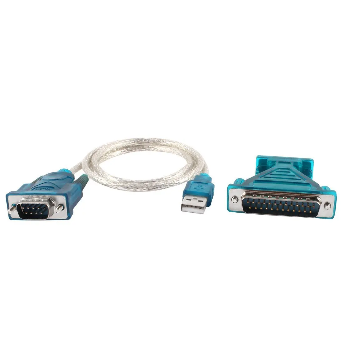 Win 98 SE ME 2000 XP Linux USB adapter cable 9 pin RS232 + DB25 adapter ...