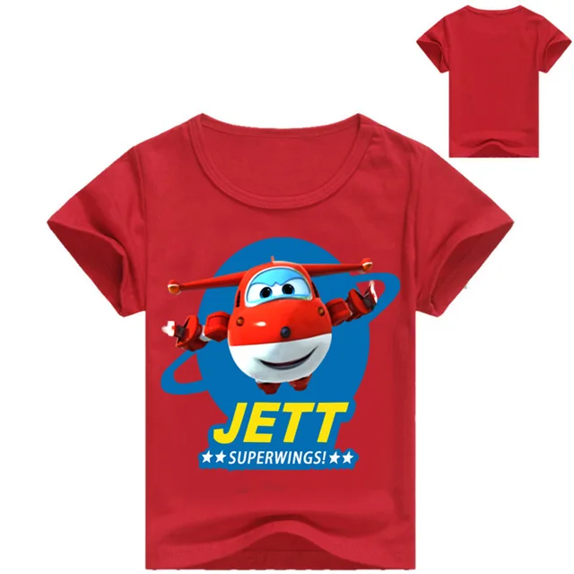 Super wings t shirt boys cotton summer top kids clothes boys tshirt ...