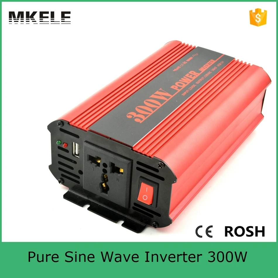 Mkp300-242r General Purpose Pure Sine Wave Micro Inverter 24vdc To ...